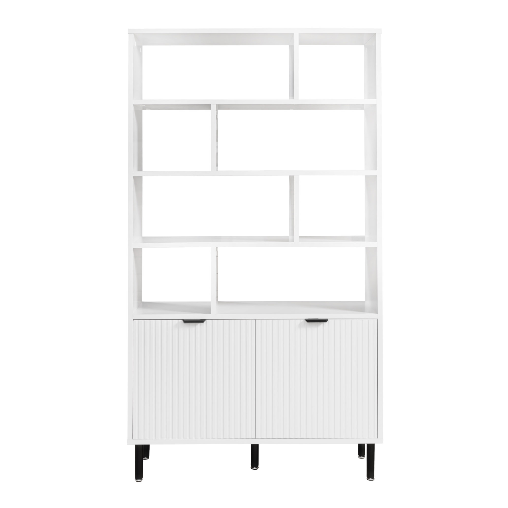 Drážkovaný regál WAVE | agatanabytek.cz