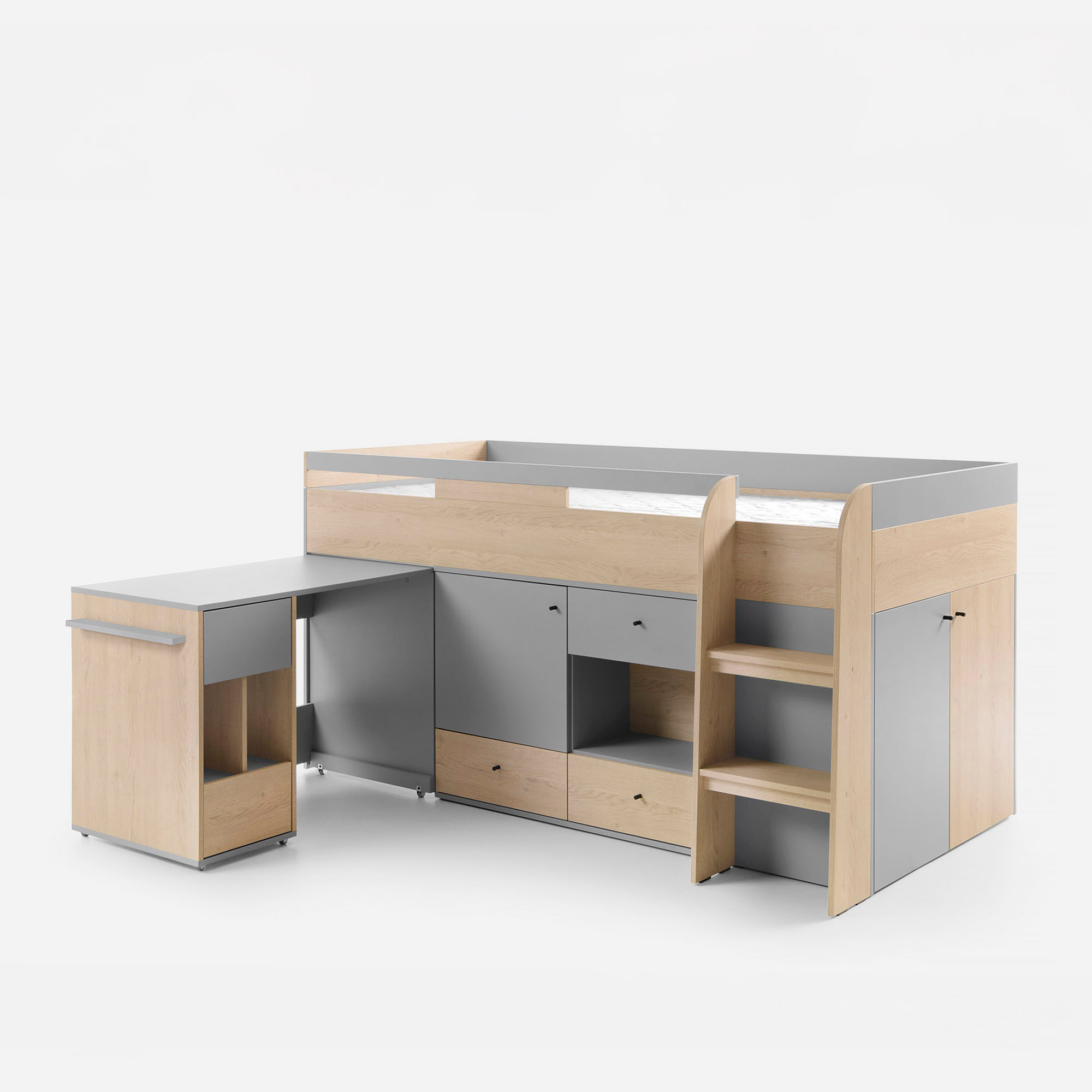 Postel se stolem a komodou ORO 90x200 | agatanabytek.cz